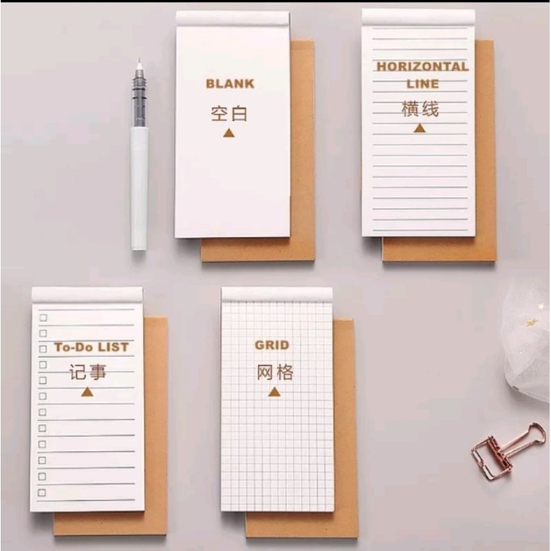 Jual NOTE BOOK TO DO LIST BUKU MEMO CATATAN KECIL Shopee Indonesia