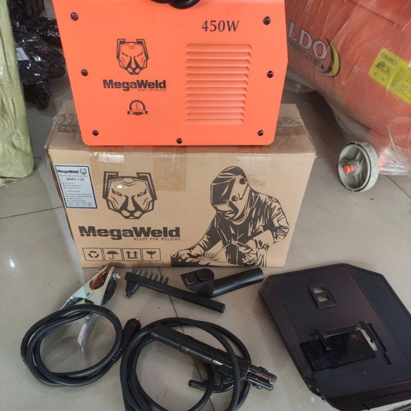 Jual mesin las megaweld 450watt /inventer las mma 120 220v megaweld ...