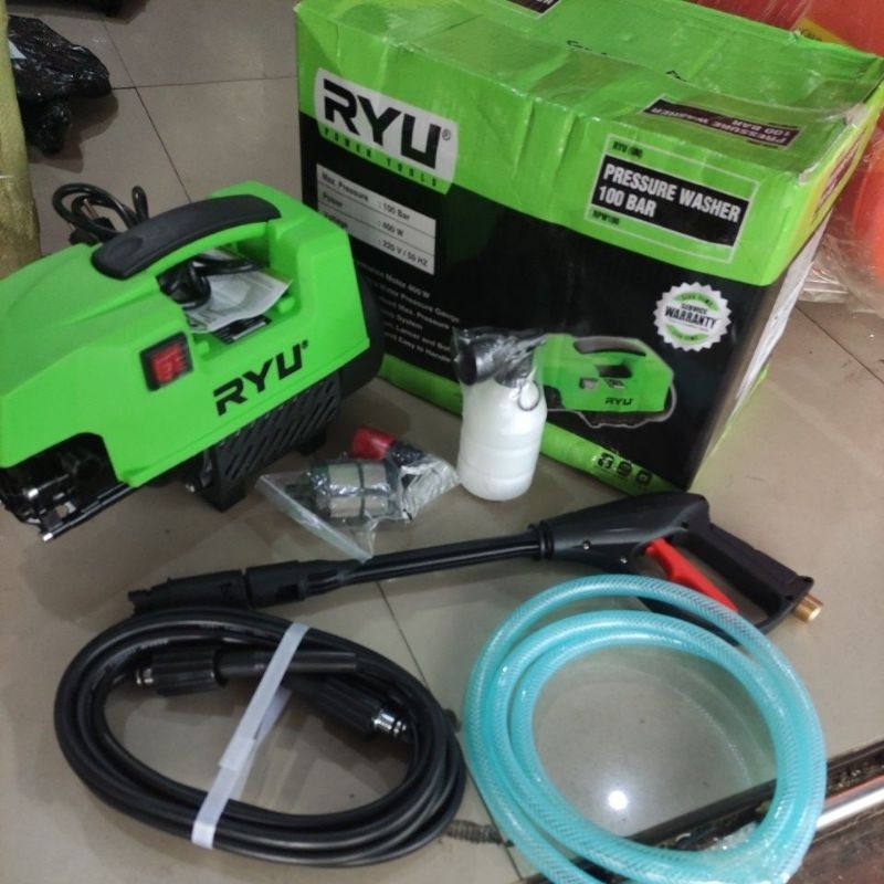 Jual jet cleaner Ryu RPW 100 PRESSURE WASHER 100 BAR/ mesin steam mesin ...