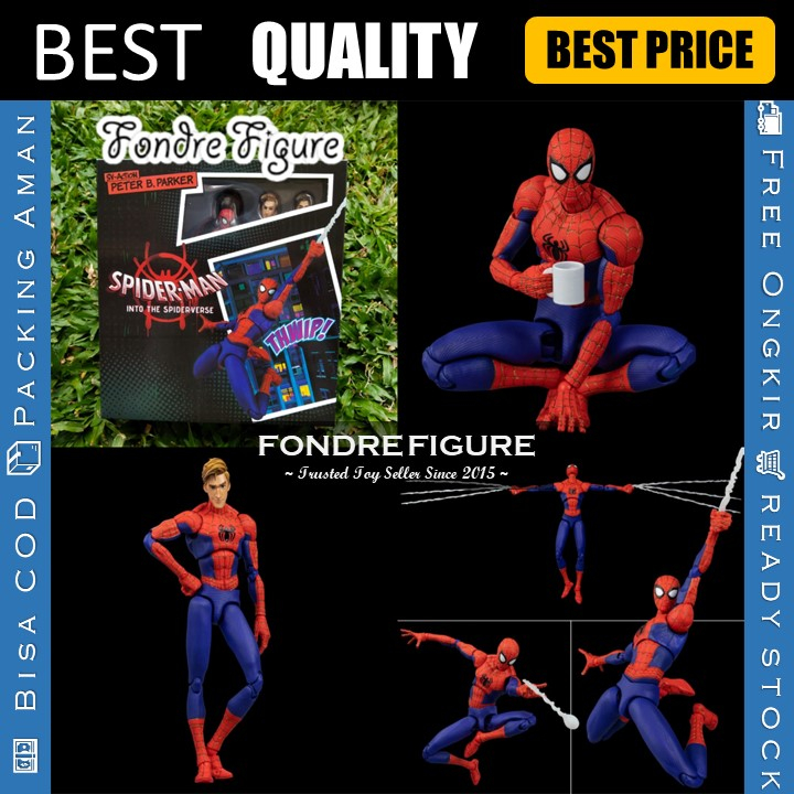Jual SENTINEL PETER B PARKER SPIDERMAN INTO THE SPIDER VERSE SV ACTION ...