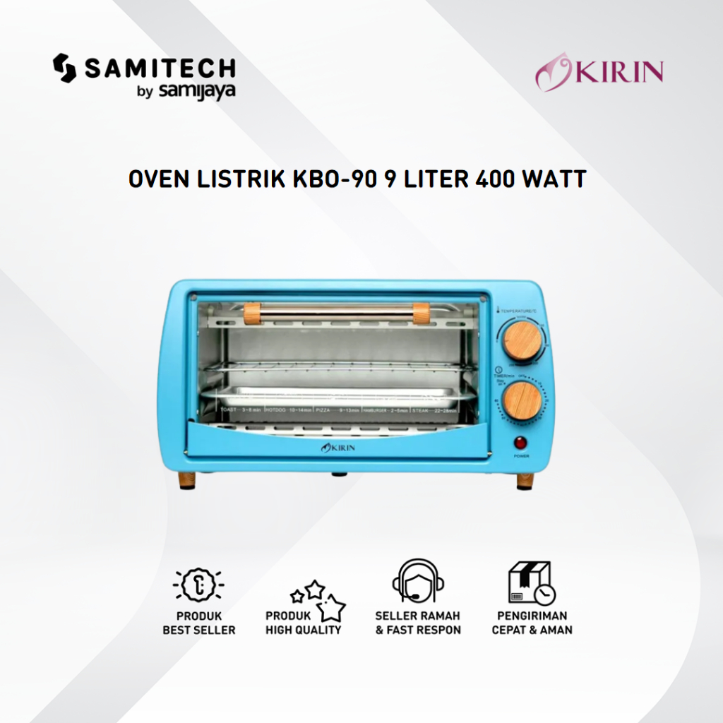 Jual OVEN LISTRIK KIRIN OMNI OVEN KBO-90 KBO 90 9LITER BERGARANSI | Shopee Indonesia