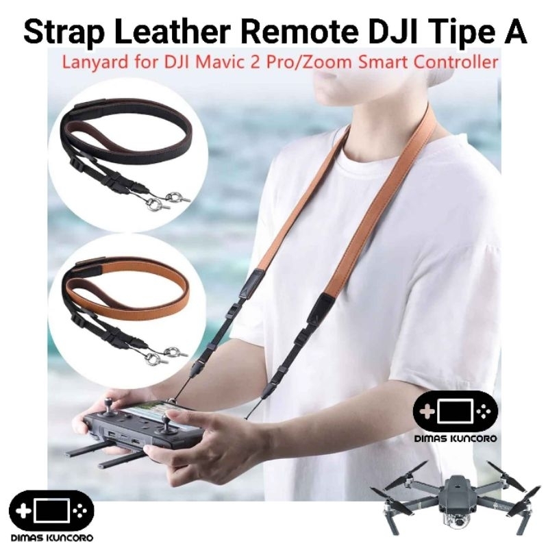 Jual Strap Leather Remote DJi Tipe A tali rc 2 air 3 3s neo kulit neck ...