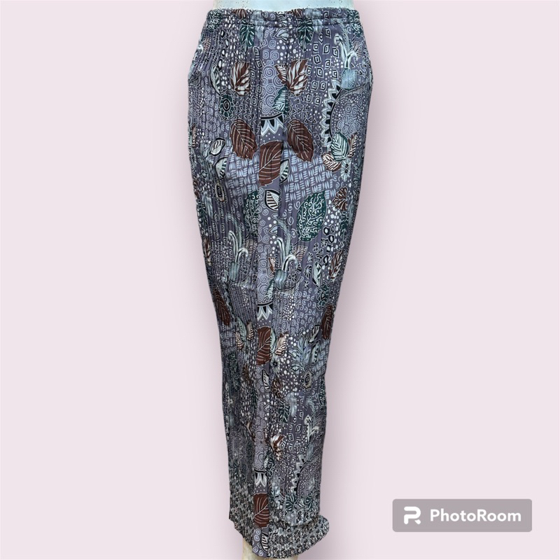 Jual rok motif batik bahan plisket (jarik instant) | Shopee Indonesia