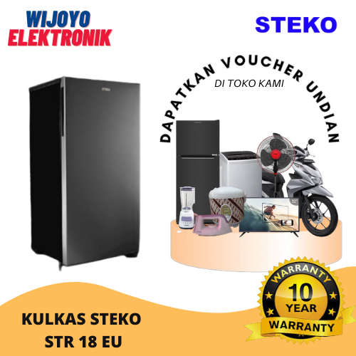 Jual Kulkas 1 Pintu STEKO STR18 EU / STR18EU | Shopee Indonesia
