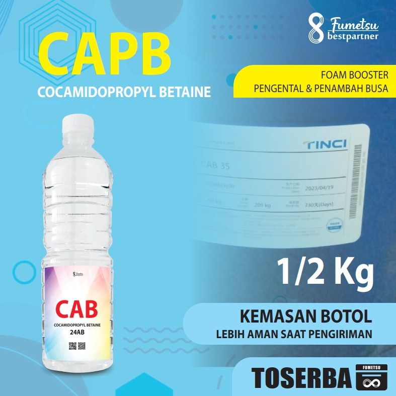 Jual CAPB Cocamidopropyl Betaine Foam Busa Sabun 1Liter Pet (1kg ...