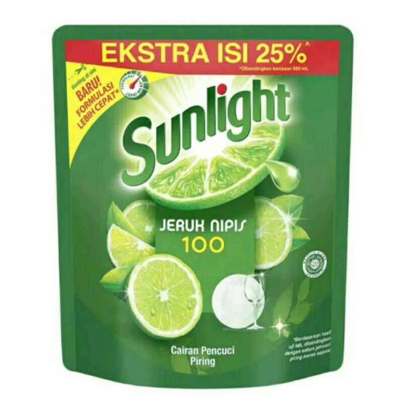 Jual SUNLIGHT JERUK NIPIS 100 ISI 910 ML | Shopee Indonesia
