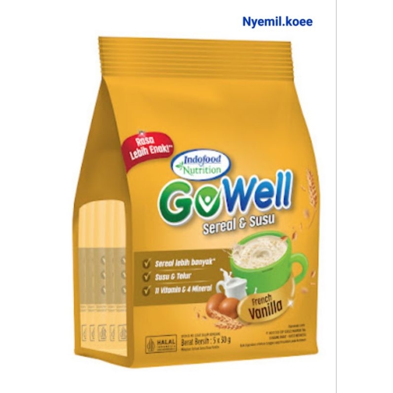 Jual Gowell Rejuv Rasa French Vanila ( Polibag isi 5 pcs ) | Shopee Indonesia