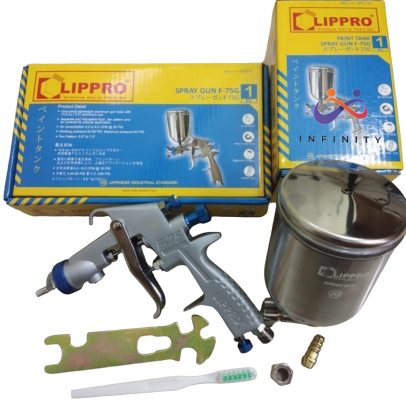 Jual INF AIR SPRAY GUN LIPPRO TABUNG ATAS ALAT CAT SEMPROT | Shopee ...