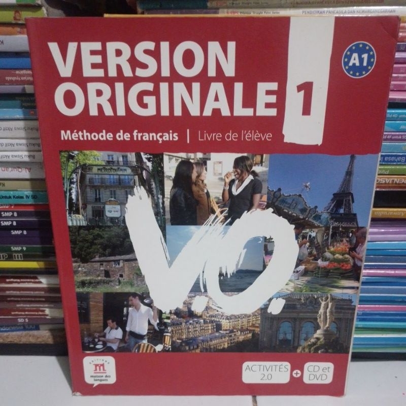 Jual Buku version originale methode de francais1 (Livre de leleve)A1 ...