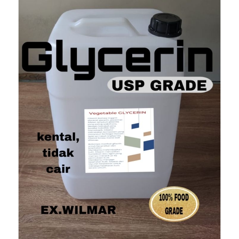 Jual [LINK EKSPEDISI] Glycerin vegetable / glyserin / glyserol usp ...