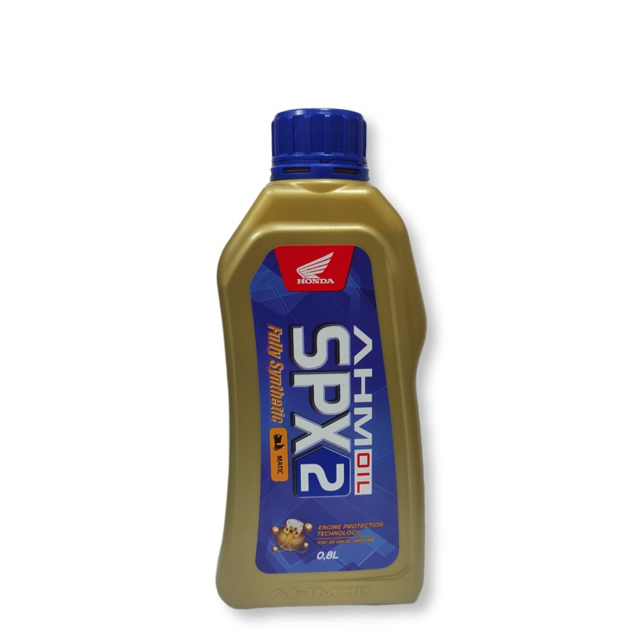 Jual OLI SPX 2 MATIC AHM OIL 0.8L 4T FULL SYNTHETIC ORIGINAL | Shopee ...