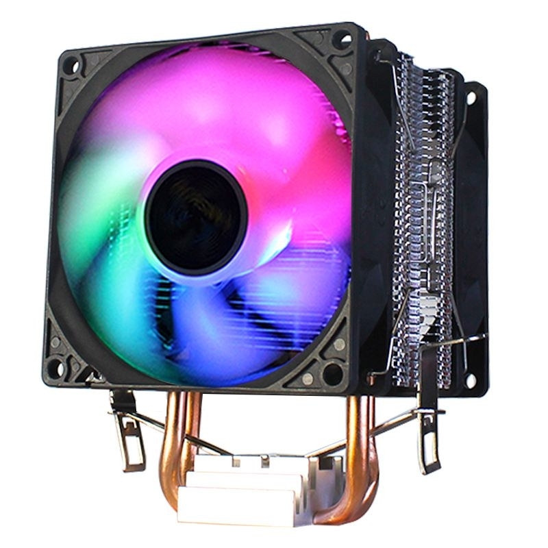 Jual Lanshuo CPU FAN / HSF 2 Heatpipes AM4 LGA 1700/1200/115X | Shopee ...
