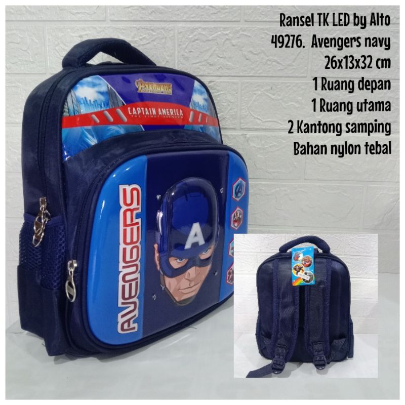 Jual RANSEL ANAK TK LED LAMPU SPIDERMAN, UNICORN | Shopee Indonesia