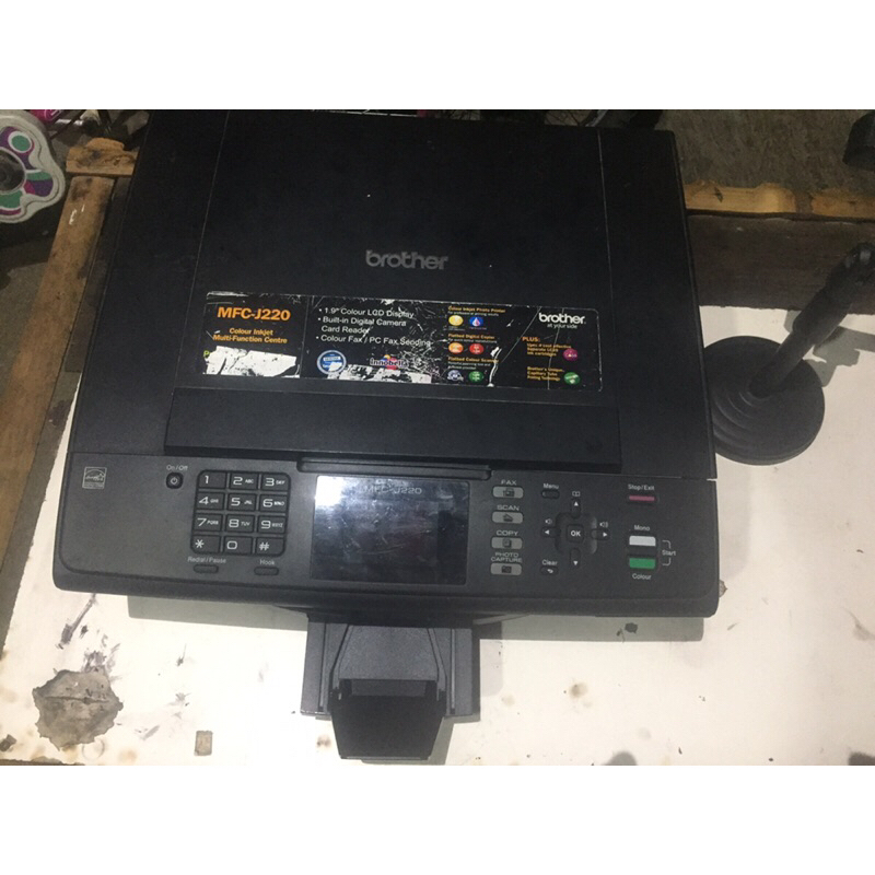 Jual jual Printer Brother MFC-J220 bekas kondisi error | Shopee Indonesia