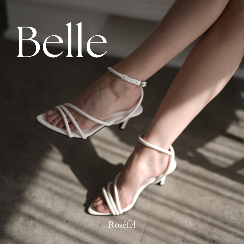 Jual ROSEFEL - Belle Strappy Heels 7cm | Heels Wanita | Sepatu Wanita ...