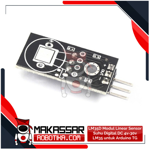 Jual Lm35d Modul Linear Sensor Suhu Digital DC 4v-30v LM35 untuk ...