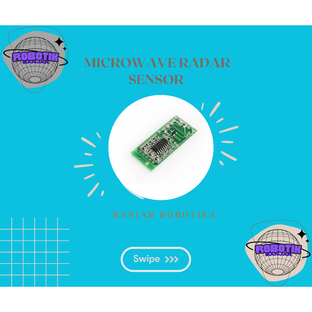 Jual Modul Sensor Radar Microwave RCWL0516 - Deteksi Gerakan Akurat ...