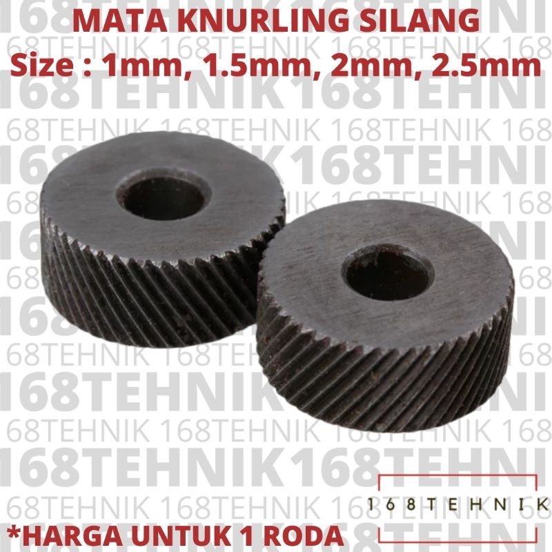 Jual MATA KNURLING 0.4MM PCS / RODA KNURLING 0.4MM / RODA KNURLING ...