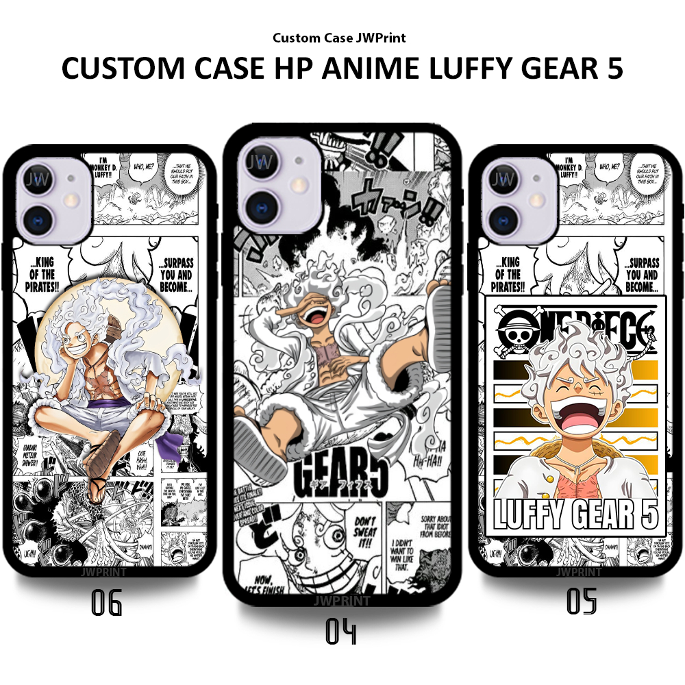 Jual Custom Case Casing Hp Anime One Piece Luffy Gear 5 Untuk Semua ...