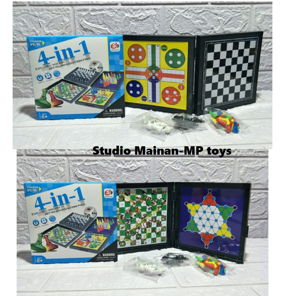 Jual catur besar papan catur set Mainan ular tangga chess board mainan ...