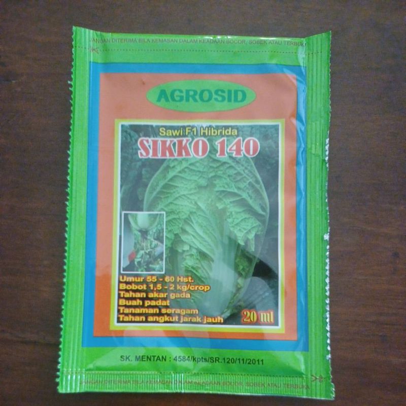 Jual BENIH BIBIT SAWI PUTIH F1 SIKKO 140 isi 20 ML | Shopee Indonesia