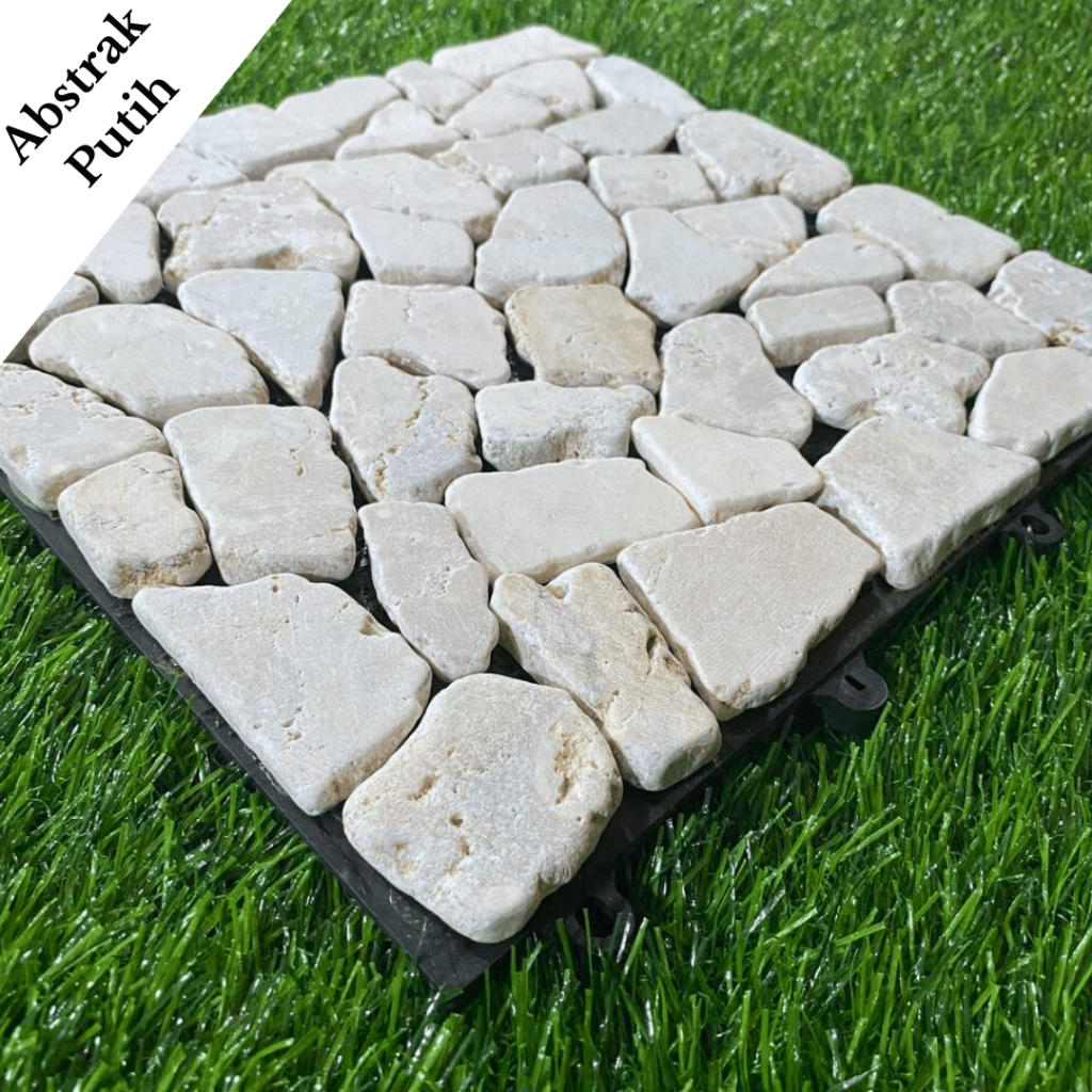Jual Decking tile Batu Alam Bisa Bongkar pasang | Shopee Indonesia