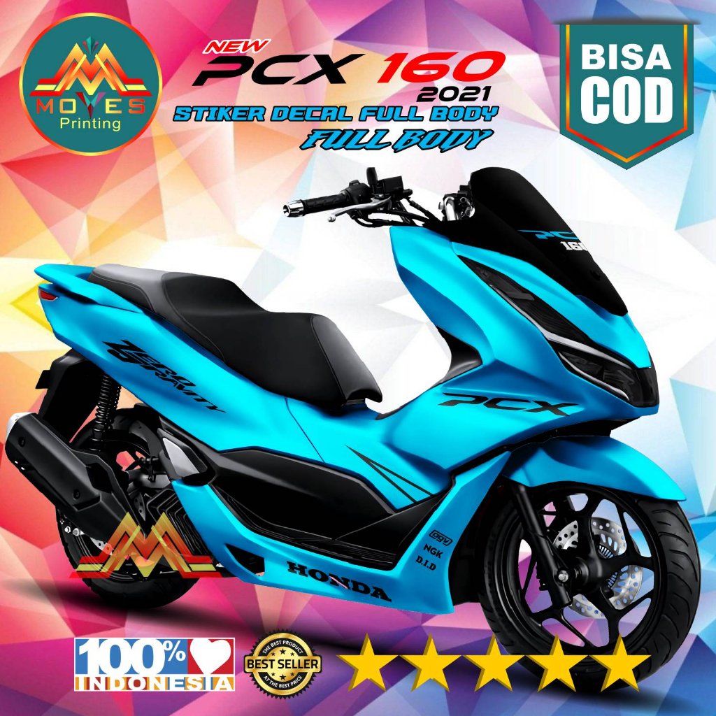 Jual ⭐⭐⭐⭐⭐BISA COD, TERBARU & TERLARIS. Decal sticker Full Body / stiker motor New Pcx 160 ...