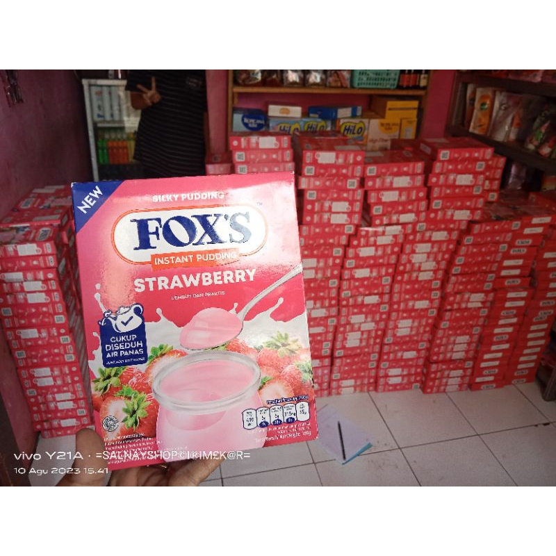 Jual FOX'S INSTANT PUDDING 160G | Shopee Indonesia
