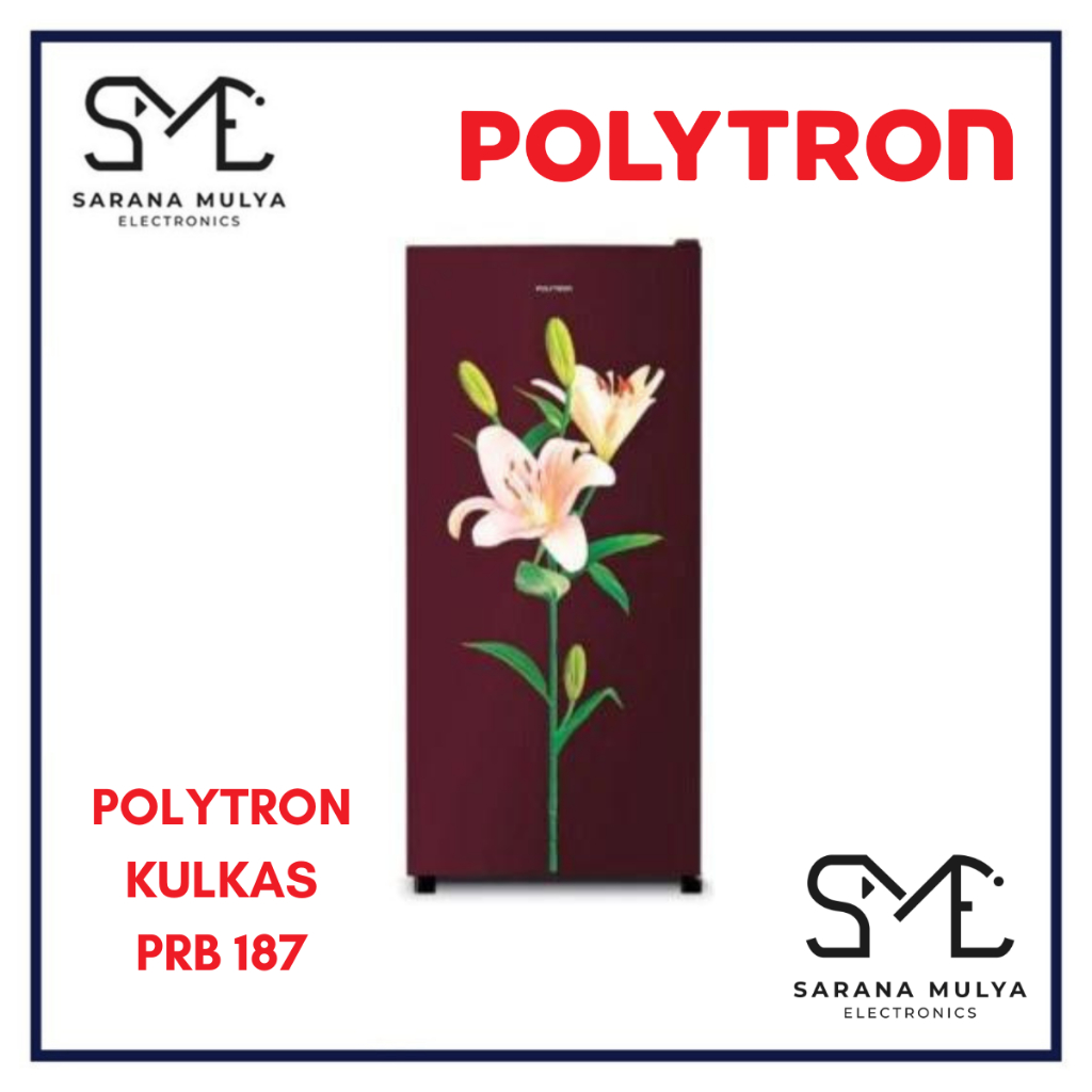 Jual POLYTRON KULKAS 1 PINTU PRB 187 - LEMARI ES 1 PINTU 180L | Shopee ...