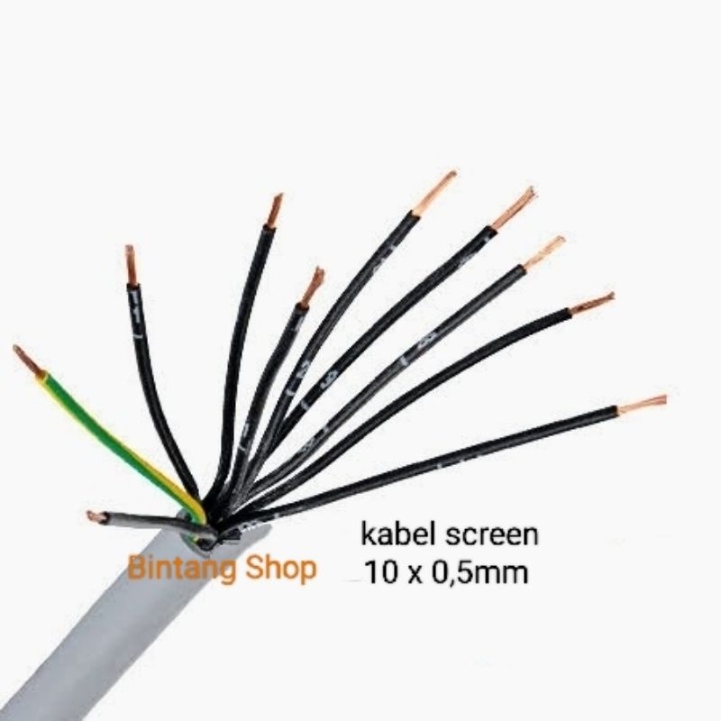 Jual Kabel screen isi 10 x 0,5mm meteran | Shopee Indonesia
