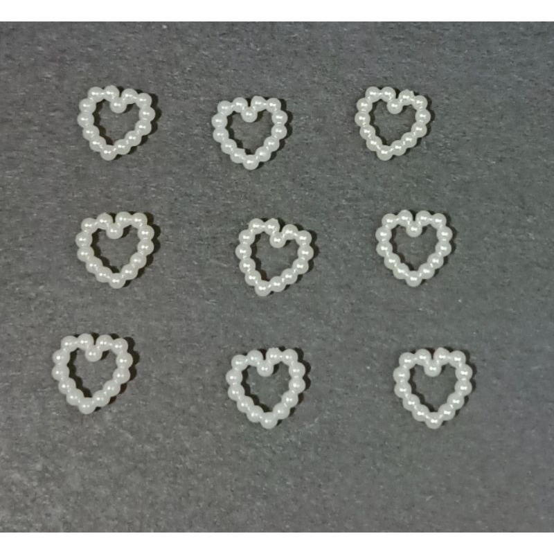 Jual Manik mote love bolong uk 1,1cm isi 1 pon ( tersedia warna broken ...