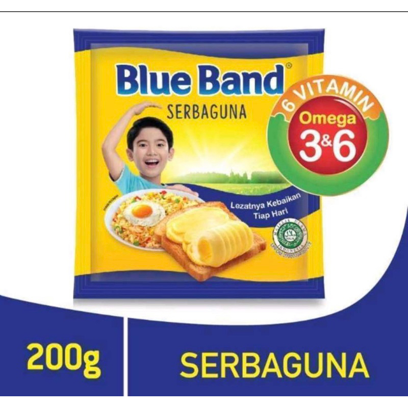 Jual Blue Band Serbaguna ukuran 200gr 1 dus | Shopee Indonesia