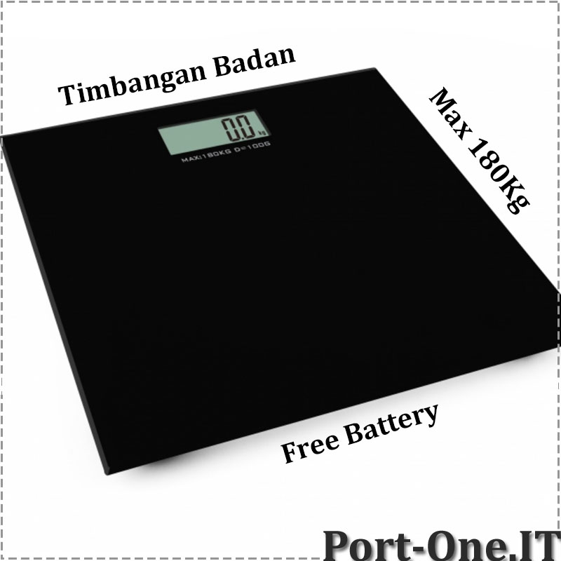 Jual Timbangan Badan Kaca Digital Body Elektronik Scale 180kg | Shopee ...