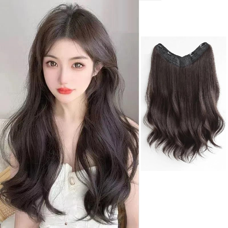 Jual RSW 50CM 60CM WIG TOUPEE HAIR CLIP RAMBUT PALSU WANITA RAMBUT ...