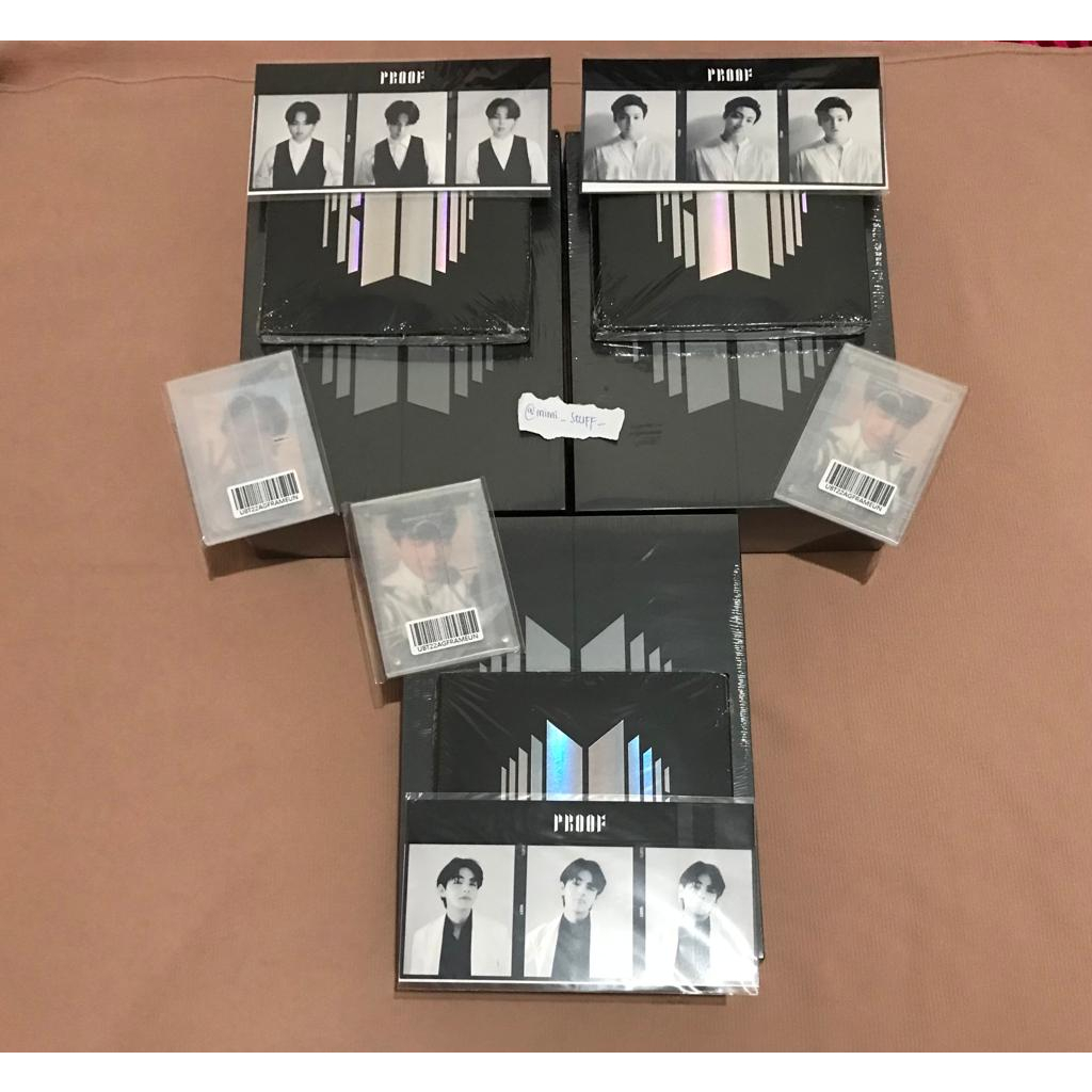 Jual [READY STOCK] BTS PROOF Album Weverse SET Standard Edition + Compact Edition, POB Weverse ...