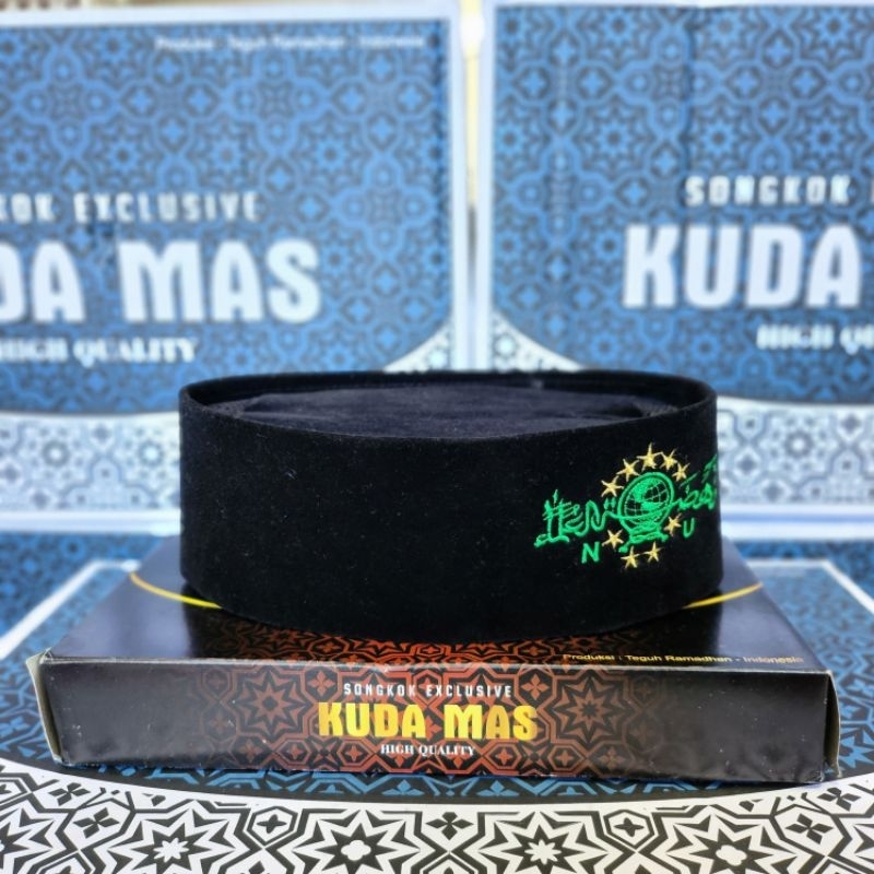 Jual Peci / Songkok Exclusive KUDA MAS BORDIR NU | Shopee Indonesia