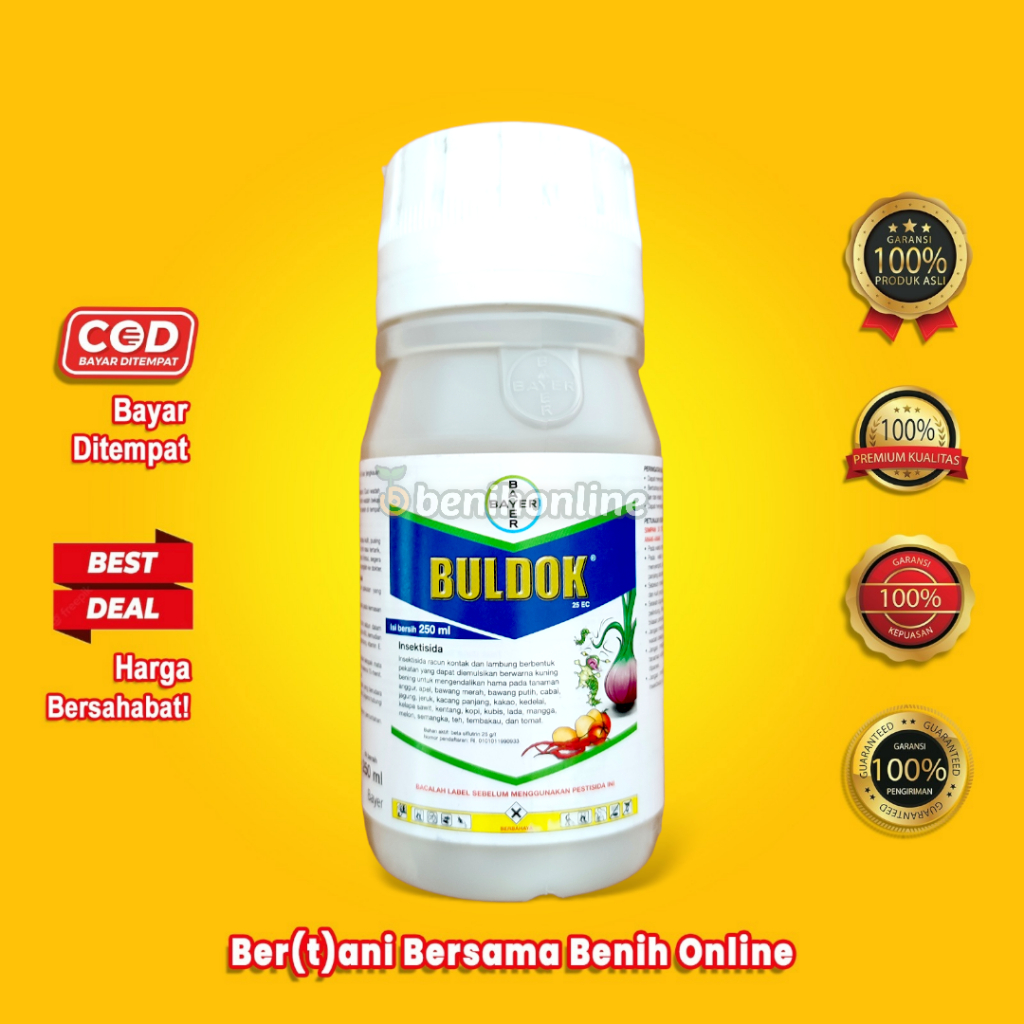 Jual INSEKTISIDA - BULDOK 25 EC - 250 ml - BAYER betasiflutrin pembasmi ...