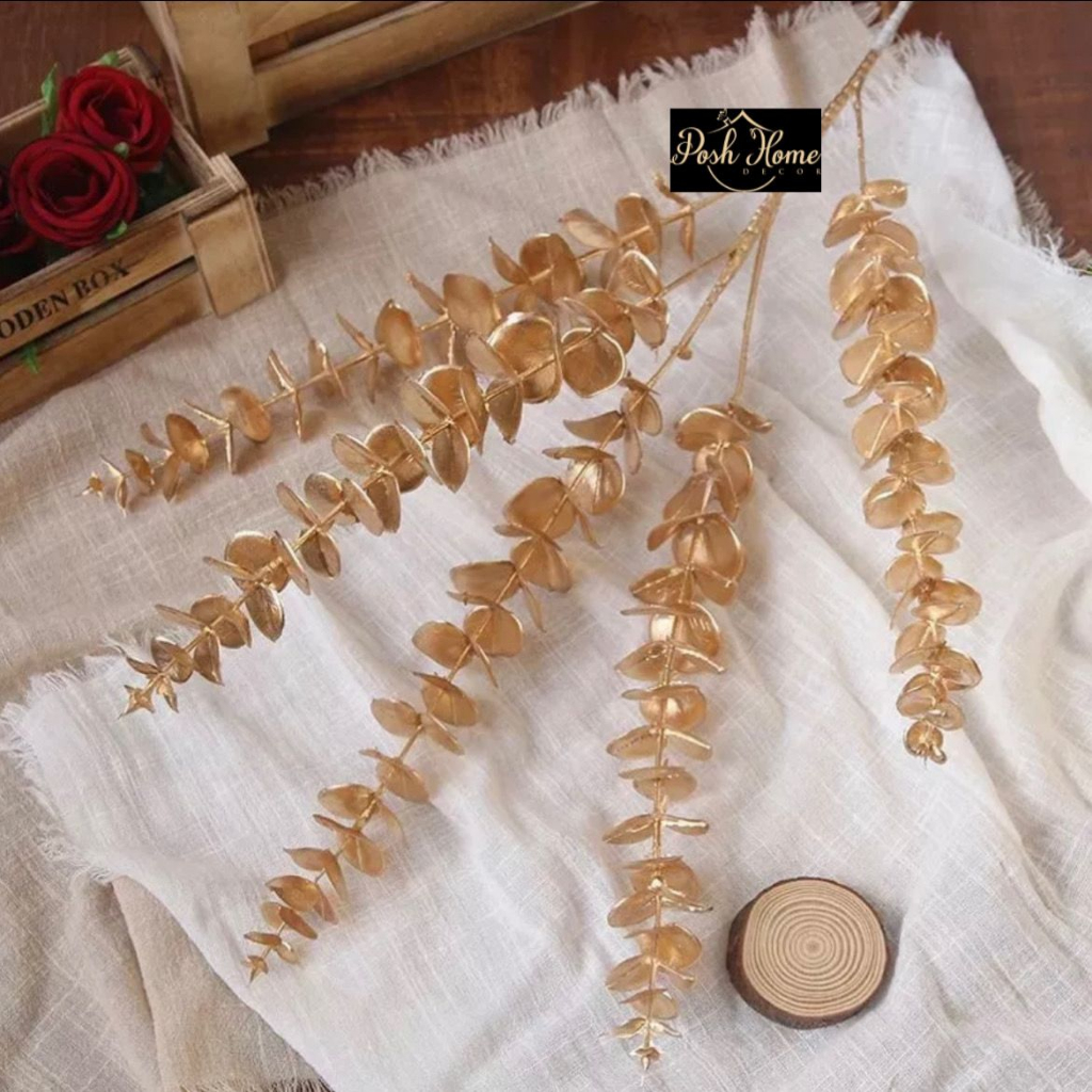 Jual Daun Ruskus Eucalyptus Plastik Aksesoris Rangkaian Bunga Dekor ...