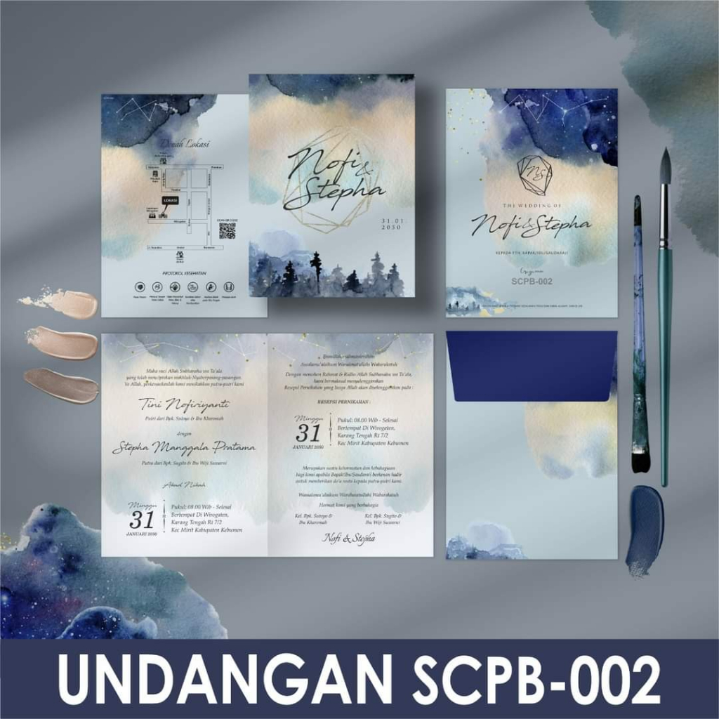 Jual Griya Blangko SCPB 002 | Blangko Undangan | Undangan Murah ...