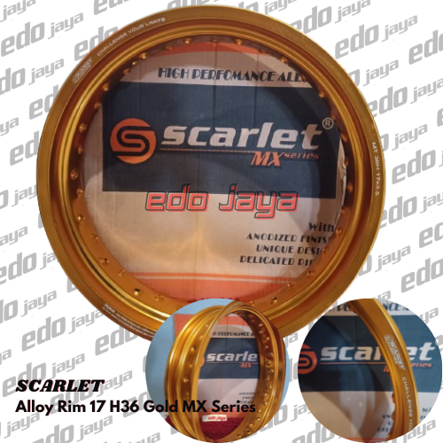 Jual (PROMO)Velg Velk Scarlet Alloy Rim Original Scarlet MT Series Uk ...