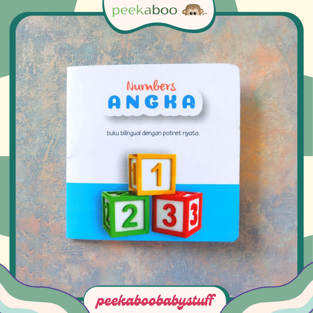 Jual MINI BOOK - TEMA ANGKA || BUKU PENGENALAN PENGETAHUAN ANAK BAYI ...