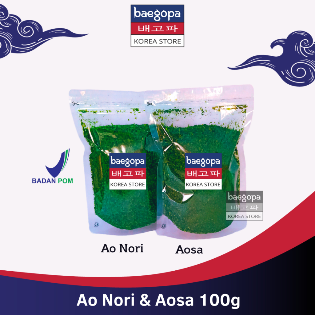 Jual AONORI Bubuk Nori 100 g │Ao Nori Powder Import Taburan Takoyaki ...