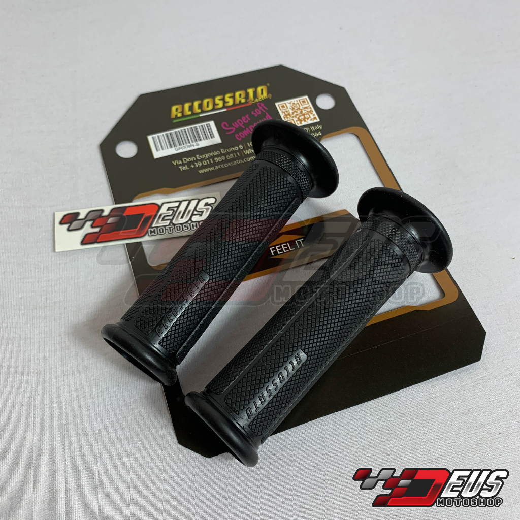 Jual Handgrip Accossato Racing 100% Original ITALY / Hand Grip Handfat ...