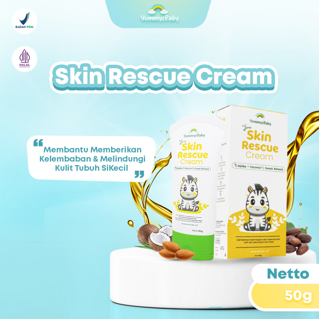 Jual YummysBaby Skin Rescue Cream | Membantu Melembabkan dan ...
