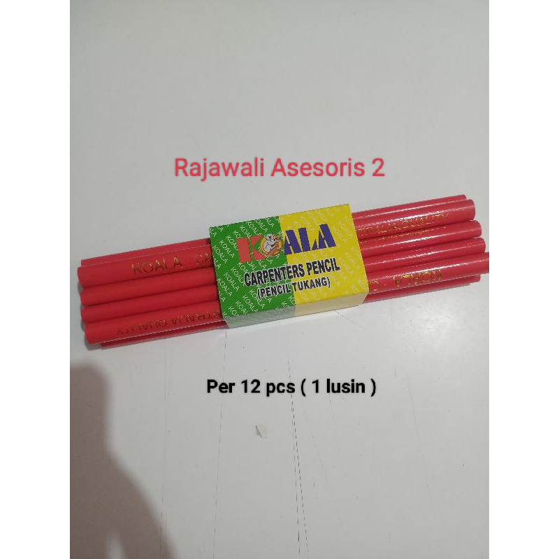 Jual Carpenters Pencil ( Pensil Tukang ) Lusinan (12pcs) | Shopee Indonesia