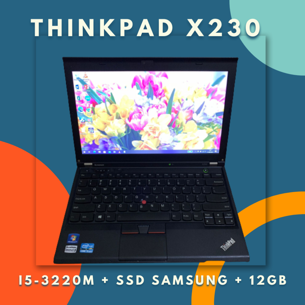 Jual Laptop Lenovo Thinkpad X230, i5-3220M vPro, DualStorage SSD SAMSUNG | Shopee Indonesia