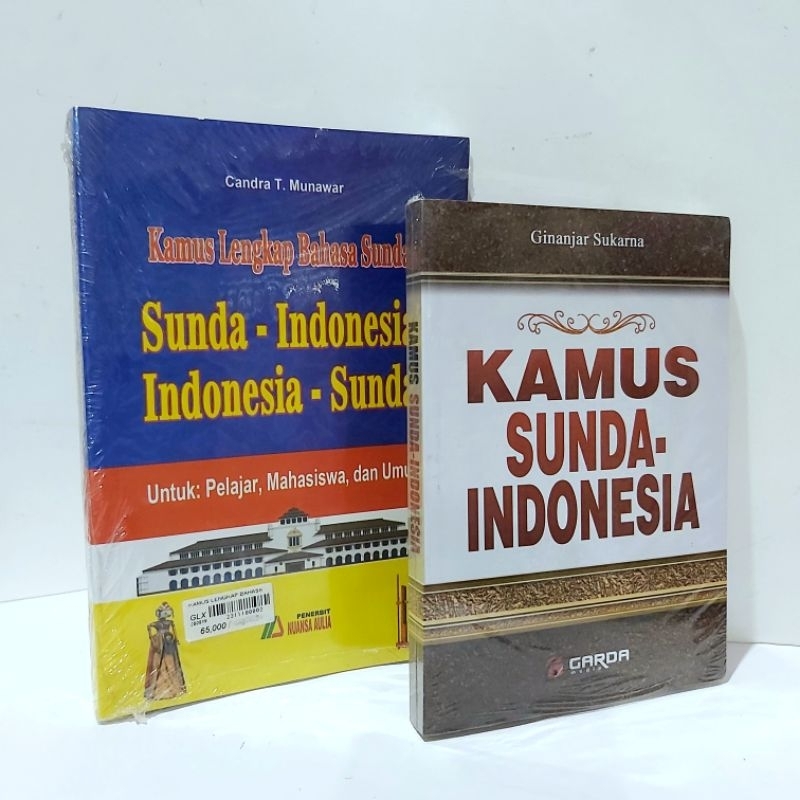 Jual Buku Kamus Bahasa Sunda Indonesia Sunda Candra T Munawar Nuansa ...