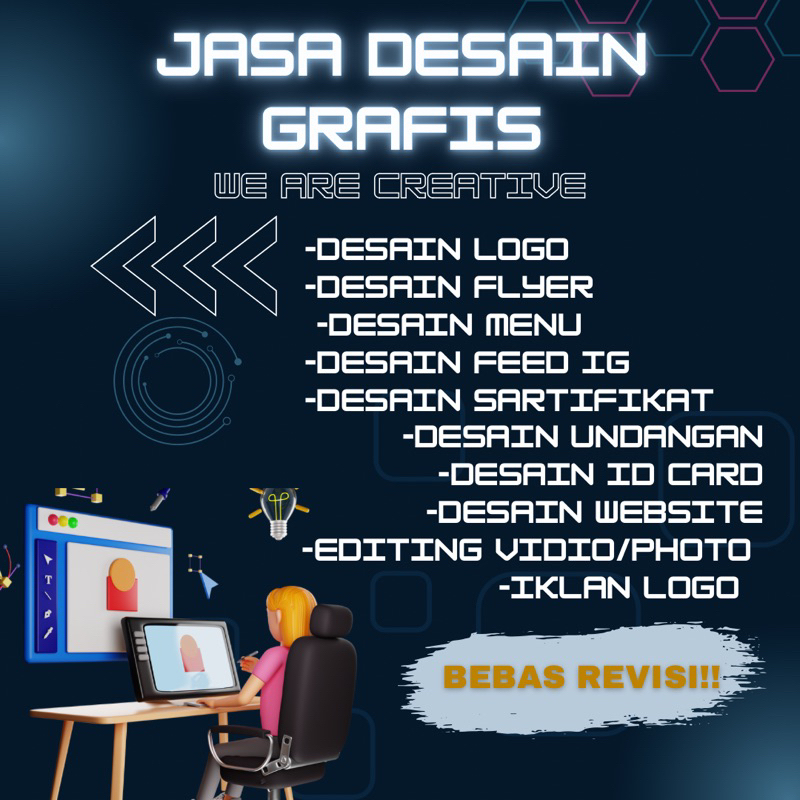 Jual jasa desain grafis, desain kemasan,logo,banner,feed ig Dll ...