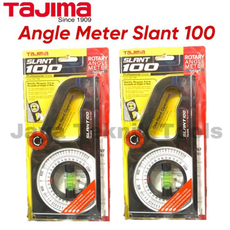 Jual Slant 100 Angle Meter Tajima Japan Rotary Pengukur Kemiringan ...