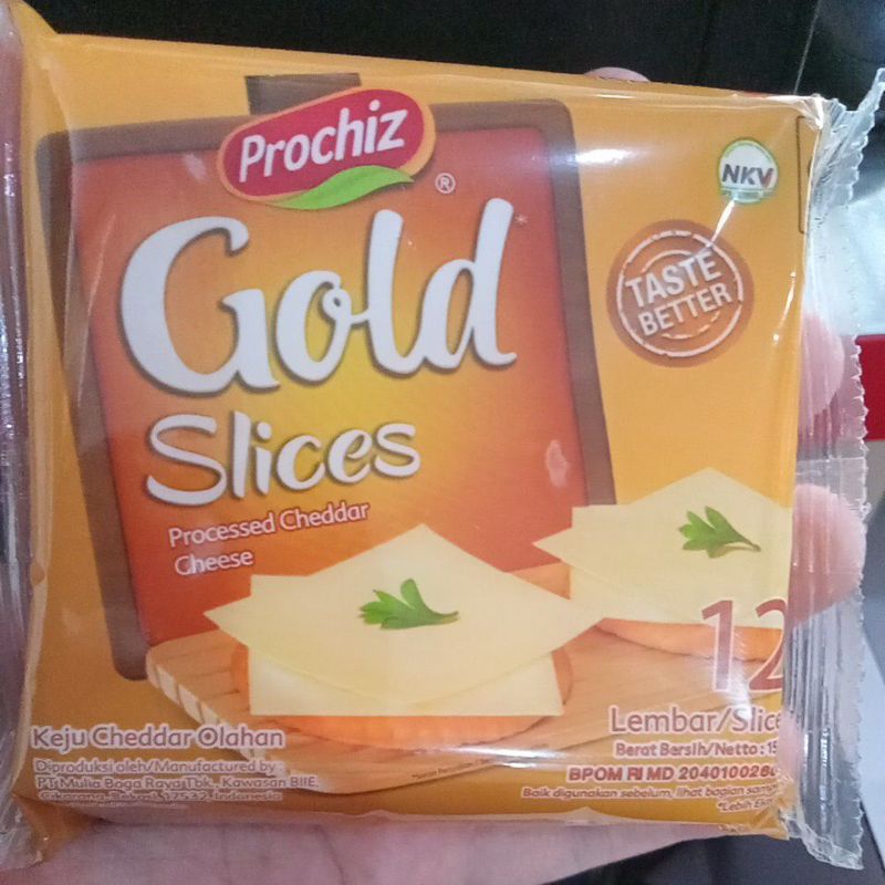 Jual Prochiz Gold Slice 12s | Shopee Indonesia